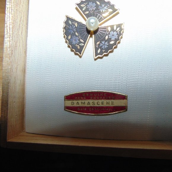 Kyoto Damascene Co. LTD | Jewelry | Vintage Kyoto Damascene Set | Poshmark
